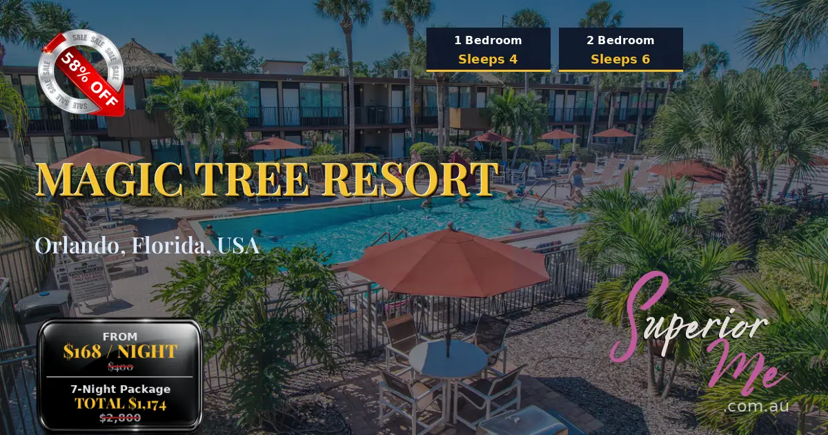 Magic Tree Resort Orlando | Family Friendly Kissimmee Stay