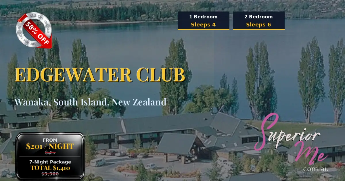 Edgewater Club Wanaka lakeside retreat